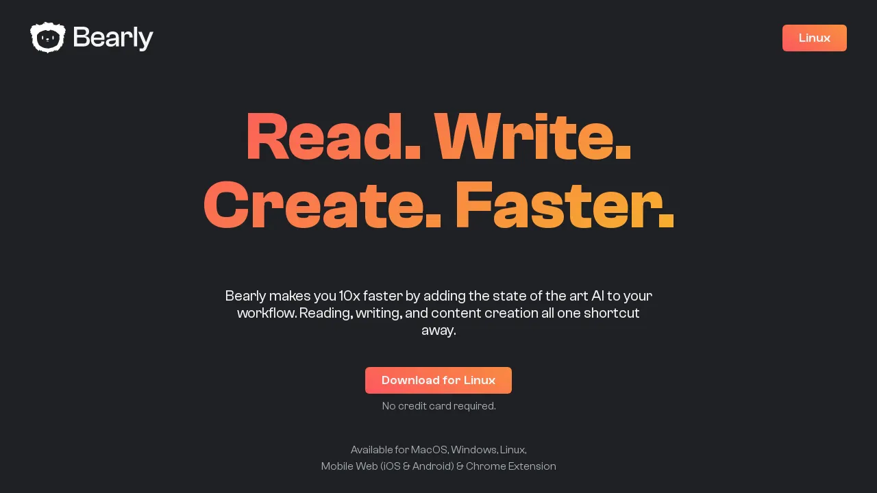 Bearly Ai - BestofAI